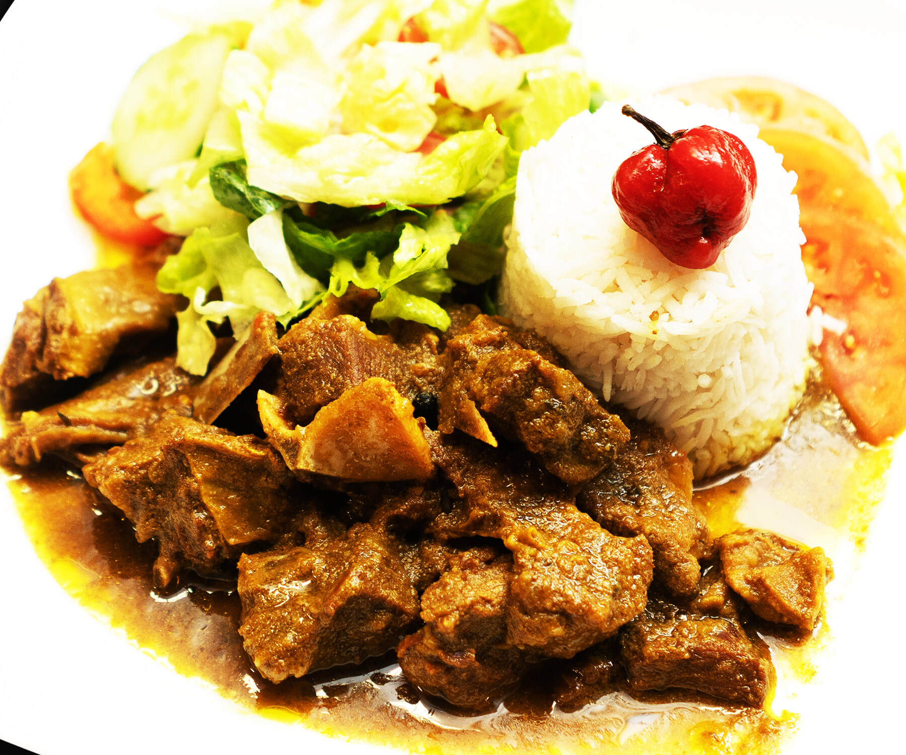 Curry Goat | Flava Ceen Restaurant